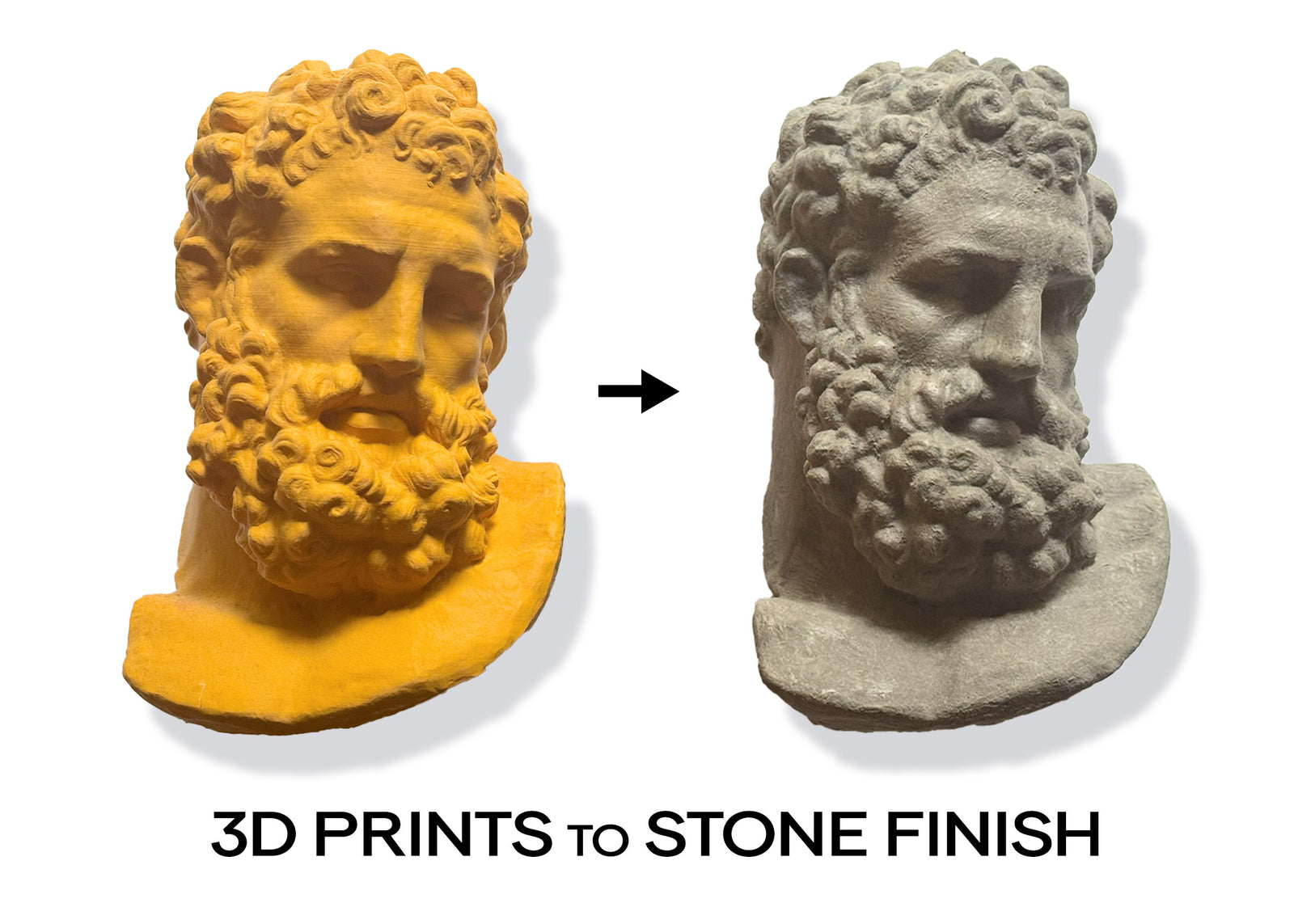 Sculptcoat – Stone Texture Coating for 3D Prints & Art