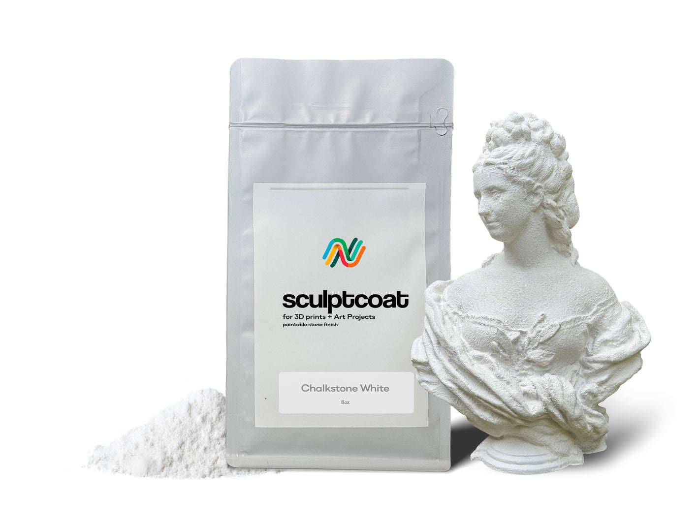 Sculptcoat – Stone Texture Coating for 3D Prints & Art